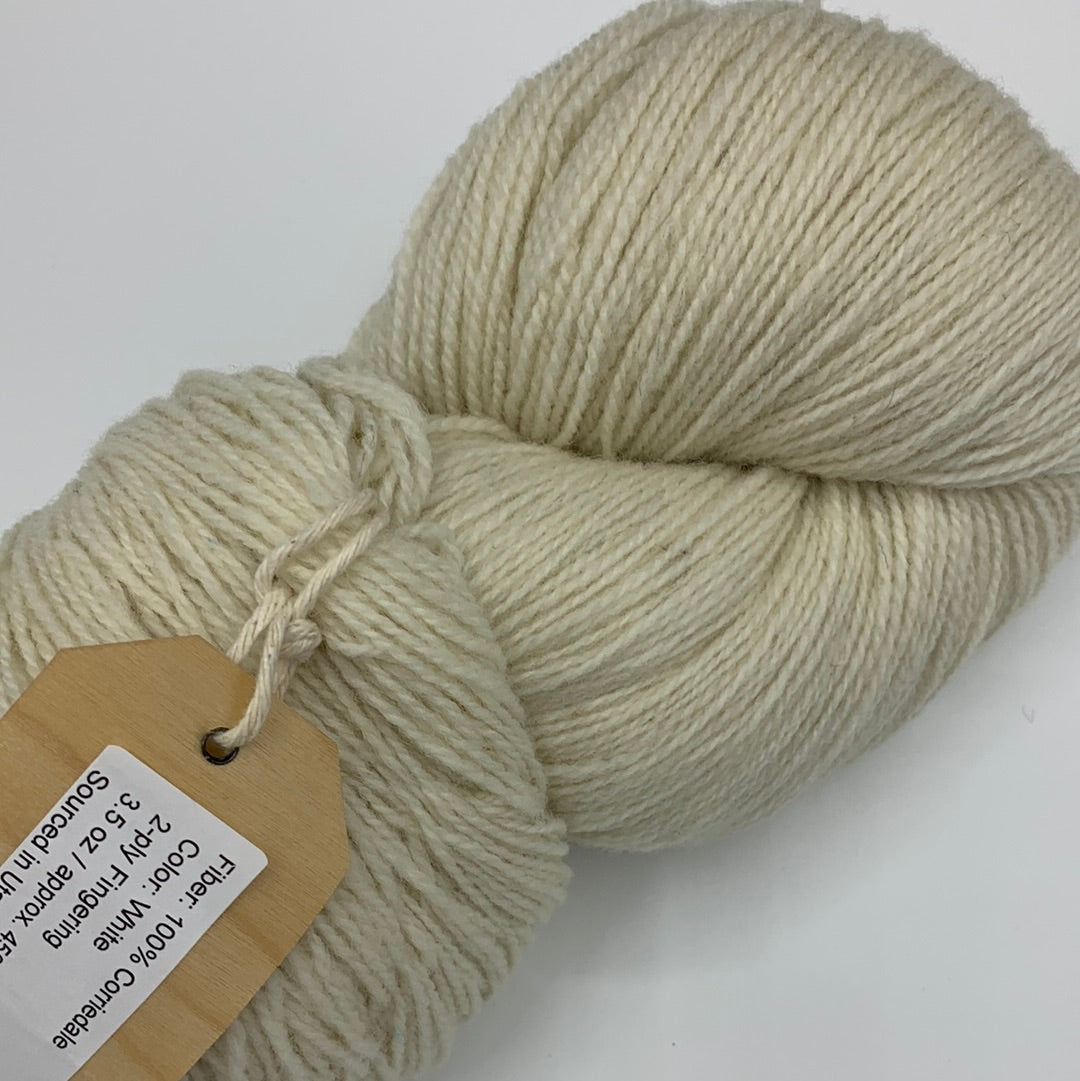 Corriedale (semi-worsted spun) - Fingering – Knudsen Knits